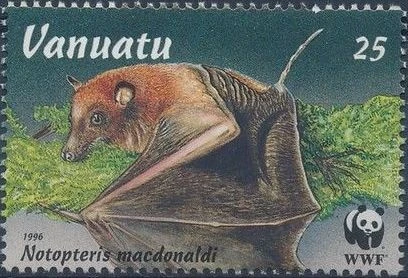 Vanuatu 1996 WWF Flying Foxes | JPP-Stamps Wiki | Fandom