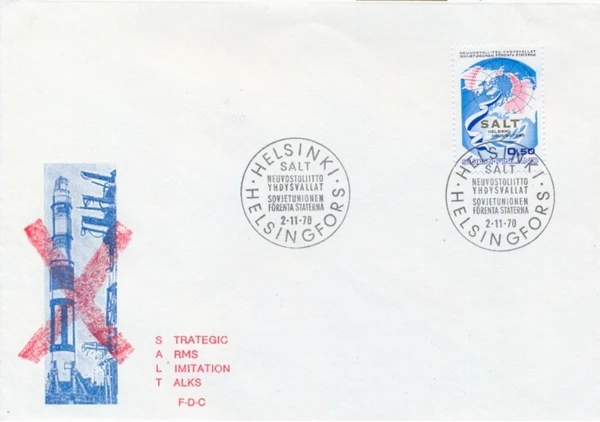Finland 1970 Strategic Arms Limitation Talks (SALT) | JPP-Stamps Wiki ...