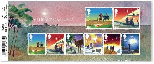 Great Britain 2015 Christmas | JPP-Stamps Wiki | Fandom