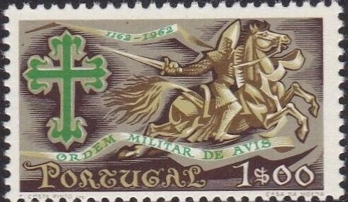 Portugal 1963 8th Centenary of the Military Order of Avis | JPP-Stamps ...