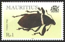 Mauritius 2000 Insects (Beetles) | JPP-Stamps Wiki | Fandom