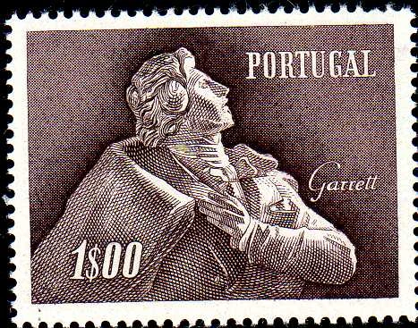 Portugal 1957 Almeida Garrett | JPP-Stamps Wiki | Fandom