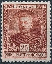 Monaco 1923 Prince Louis II | JPP-Stamps Wiki | Fandom