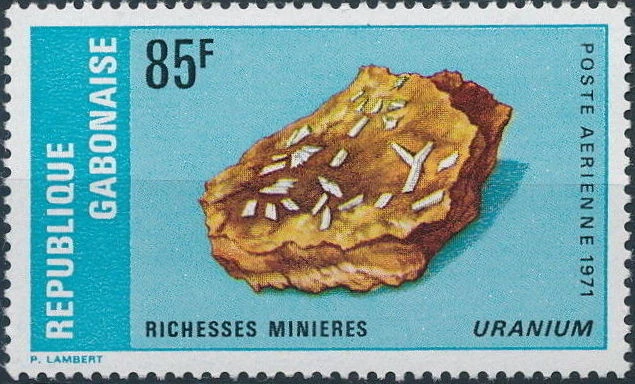 Gabon 1971 Minerals | JPP-Stamps Wiki | Fandom