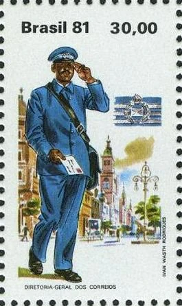 Brazil 1981 50th Anniversary Post and Telegraph Office | JPP-Stamps ...