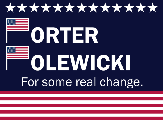 2024 Edward Porter presidential campaign | John's States of America ...