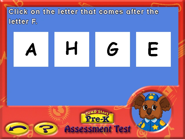 JumpStart Pre-K/Assessment test | JumpStart Wiki | Fandom