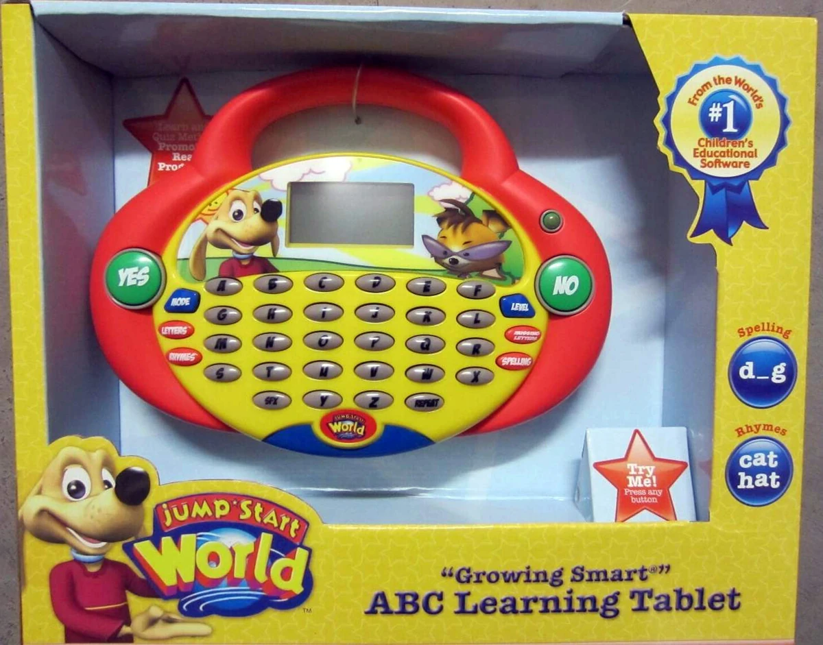 JumpStart World "Growing Smart" ABC Learning Tablet | JumpStart Wiki ...