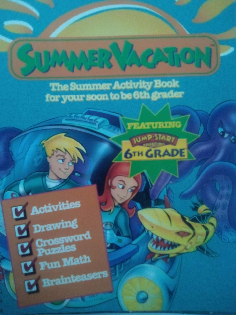 JumpStart Summer Vacation Activity Book for 6th Grade | JumpStart Wiki ...