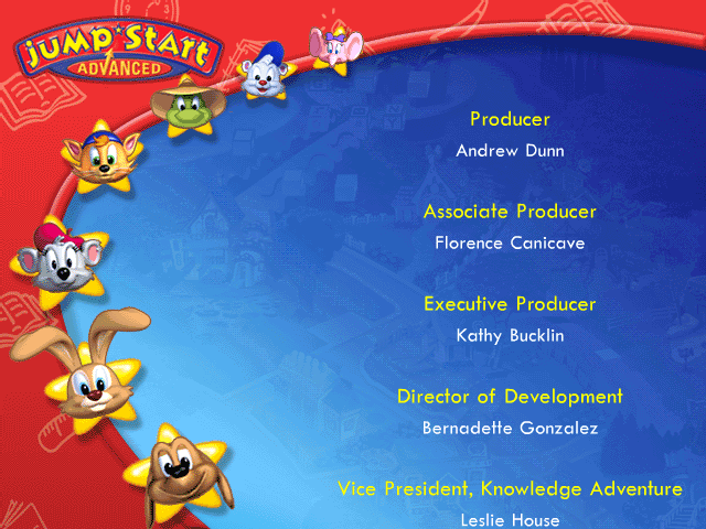 JumpStart Advanced 1st Grade: Fundamentals/Credits | JumpStart Wiki ...