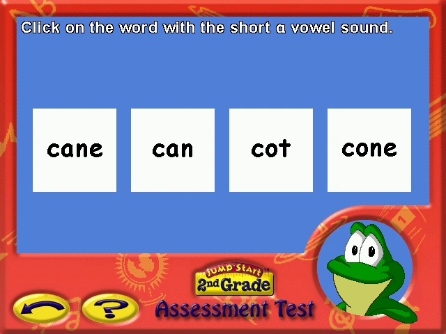 JumpStart 2nd Grade/Assessment test | JumpStart Wiki | Fandom