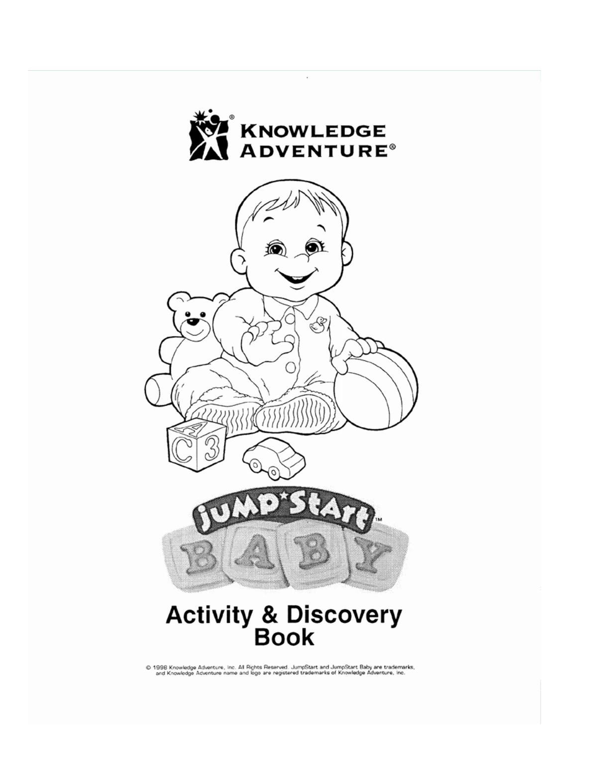 JumpStart Baby (1998)/Printable Workbook | JumpStart Wiki | Fandom