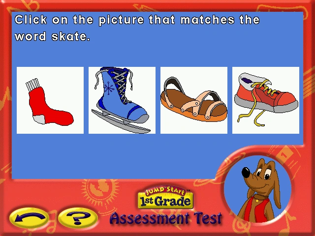 JumpStart 1st Grade (1995)/Assessment test | JumpStart Wiki | Fandom