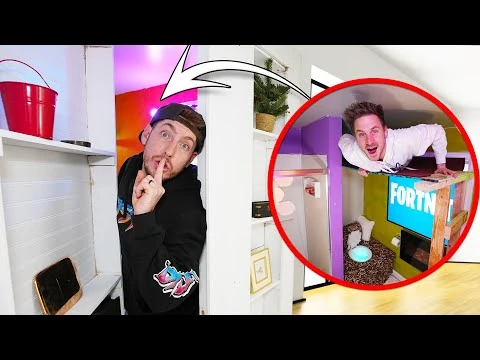ULTIMATE HIDDEN BATHROOM! *Secret Entrance* | JStu Wiki | Fandom