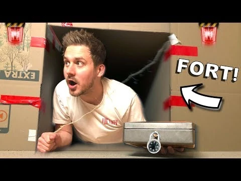 BOX FORT ESCAPE ROOM MAZE! | JStu Wiki | Fandom