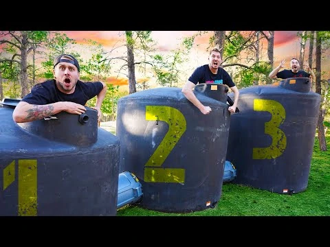 TRIPLE STORAGE TANK SURVIVAL BUNKERS! | JStu Wiki | Fandom