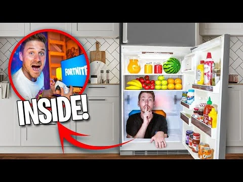 Secret Hidden Fridge Entrance to Epic GAMING FORT! | JStu Wiki | Fandom