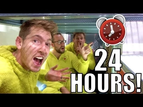 24 HOUR FORT OVERNIGHT CHALLENGE IN WALMART! | JStu Wiki | Fandom