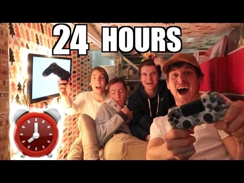 24 HOUR PLAYSTATION FORT! | JStu Wiki | Fandom