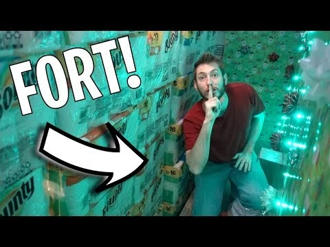 HIDDEN SHELF CHRISTMAS FORT! | JStu Wiki | Fandom