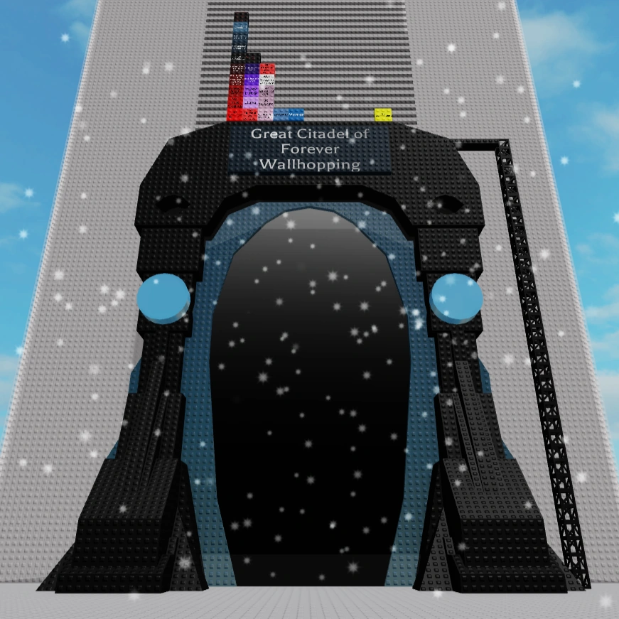 Great Citadel Of Forever Wallhopping | JToH's Joke Towers Wiki | Fandom