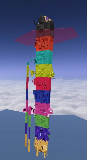 Tower of Comically Large Sewing Needle | EToH's Miscellaneous Content ...