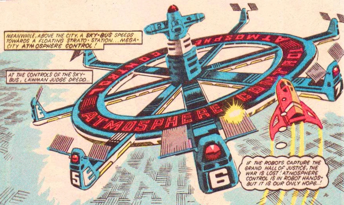 Weather Control | Judge Dredd Wiki | Fandom