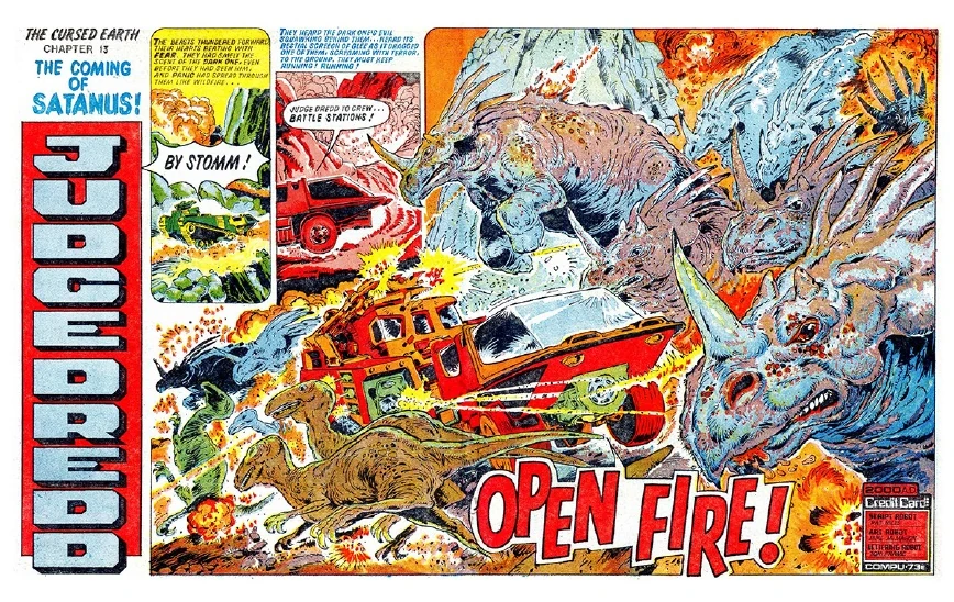 Dinosaurs | Judge Dredd Wiki | Fandom