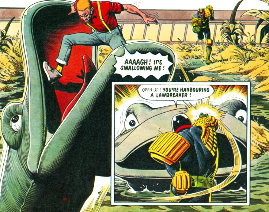Duck Billed Yabba-Dabba | Judge Dredd Wiki | Fandom