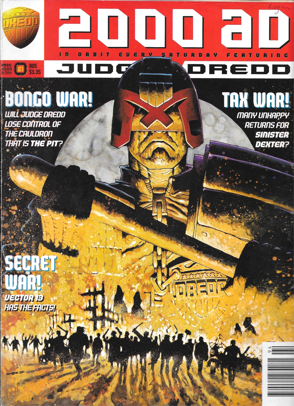 2000 AD Vol 1 994 | Judge Dredd Wiki | Fandom