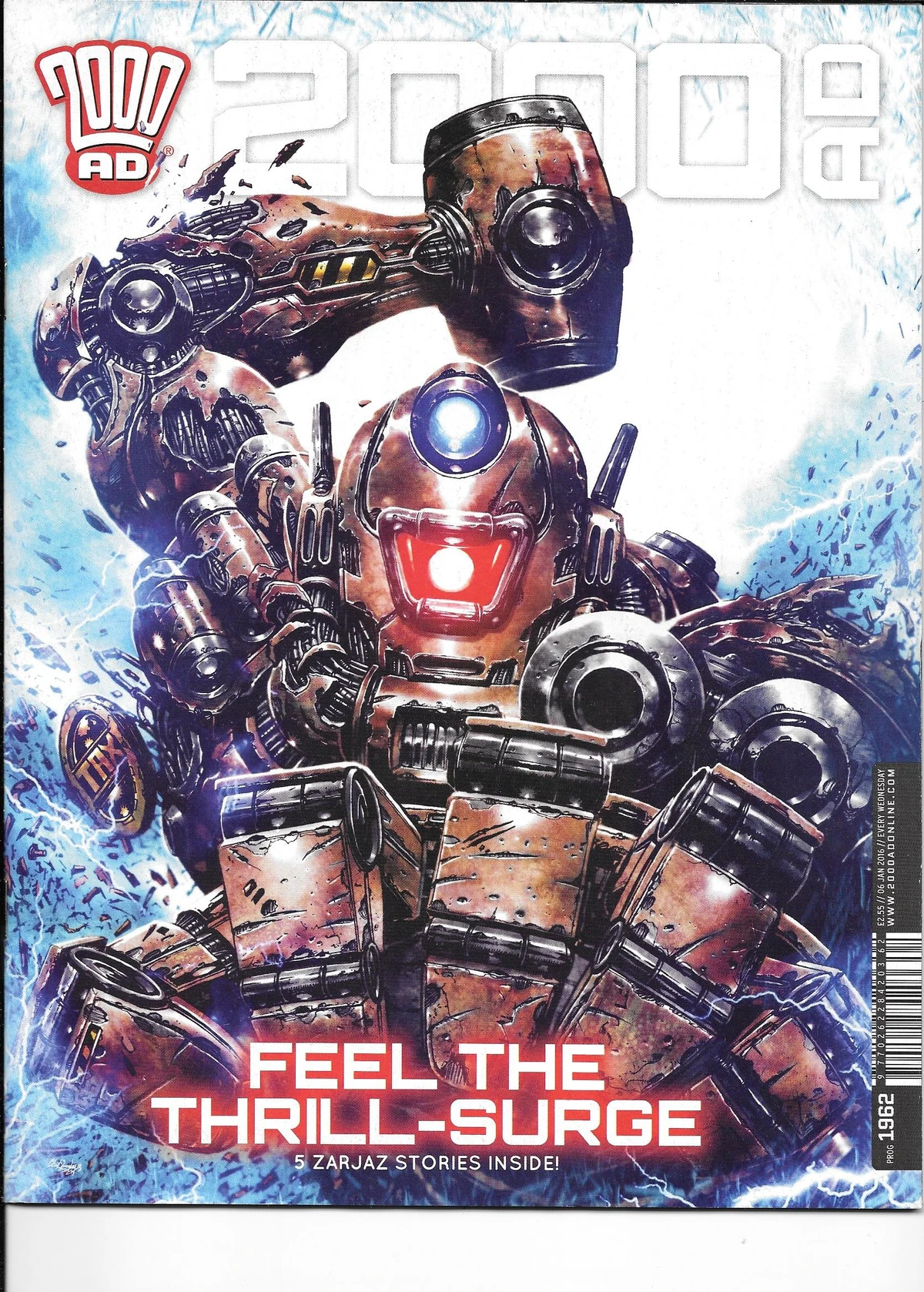 2000 AD Vol 1 1962 | Judge Dredd Wiki | Fandom