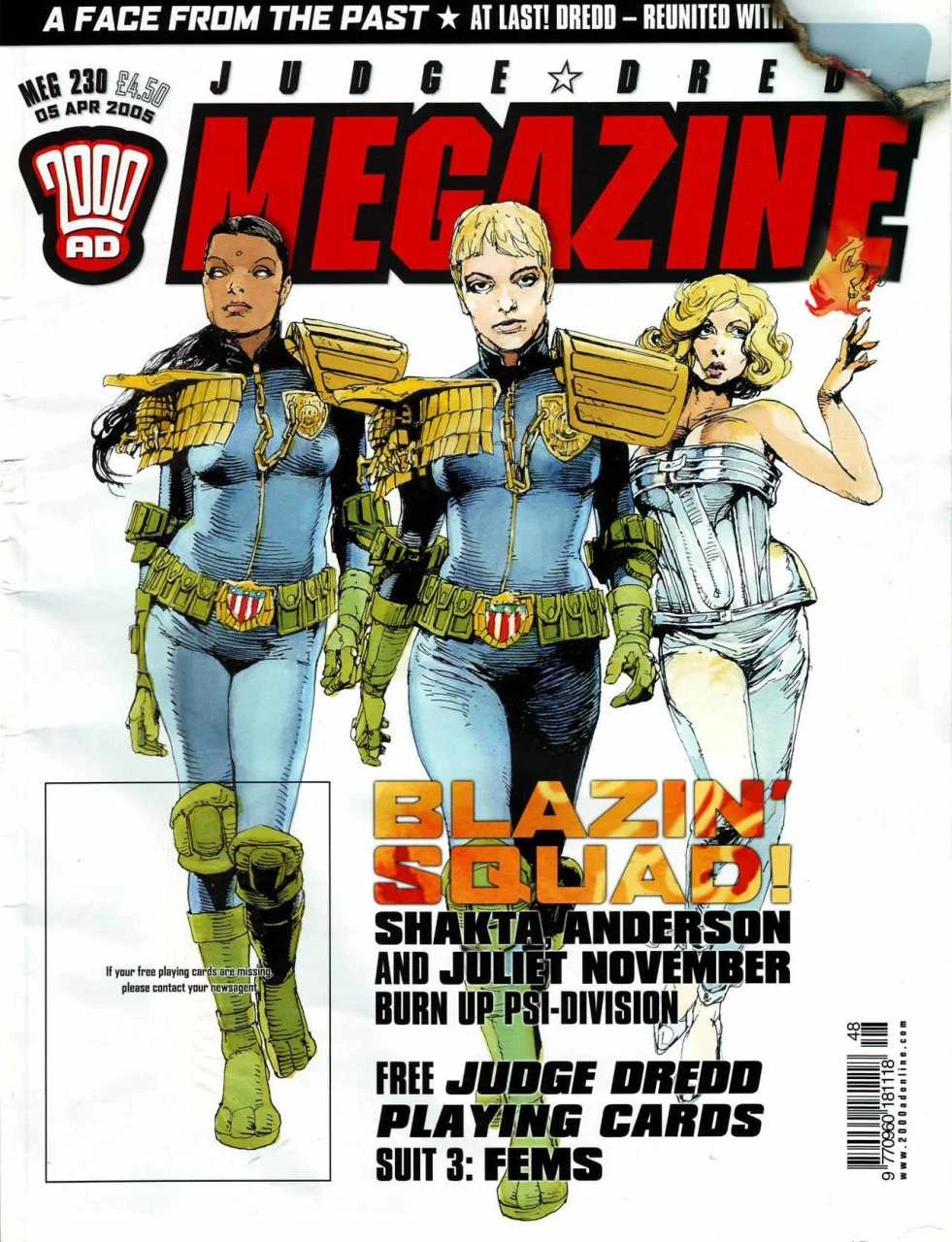 Judge Dredd Megazine Vol 1 230 | Judge Dredd Wiki | Fandom