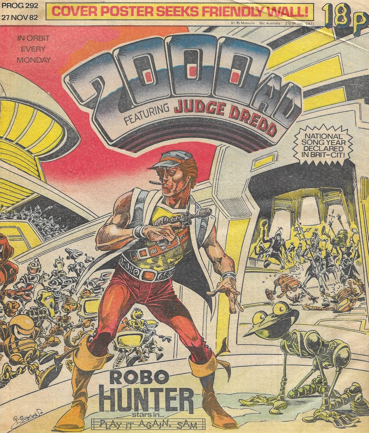 2000 AD Vol 1 292 | Judge Dredd Wiki | Fandom