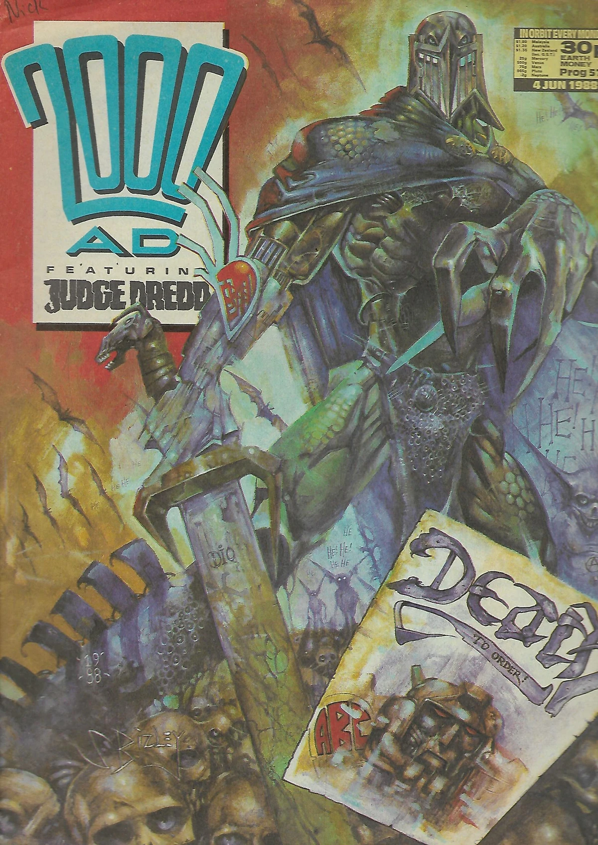 2000 AD Vol 1 577 | Judge Dredd Wiki | Fandom