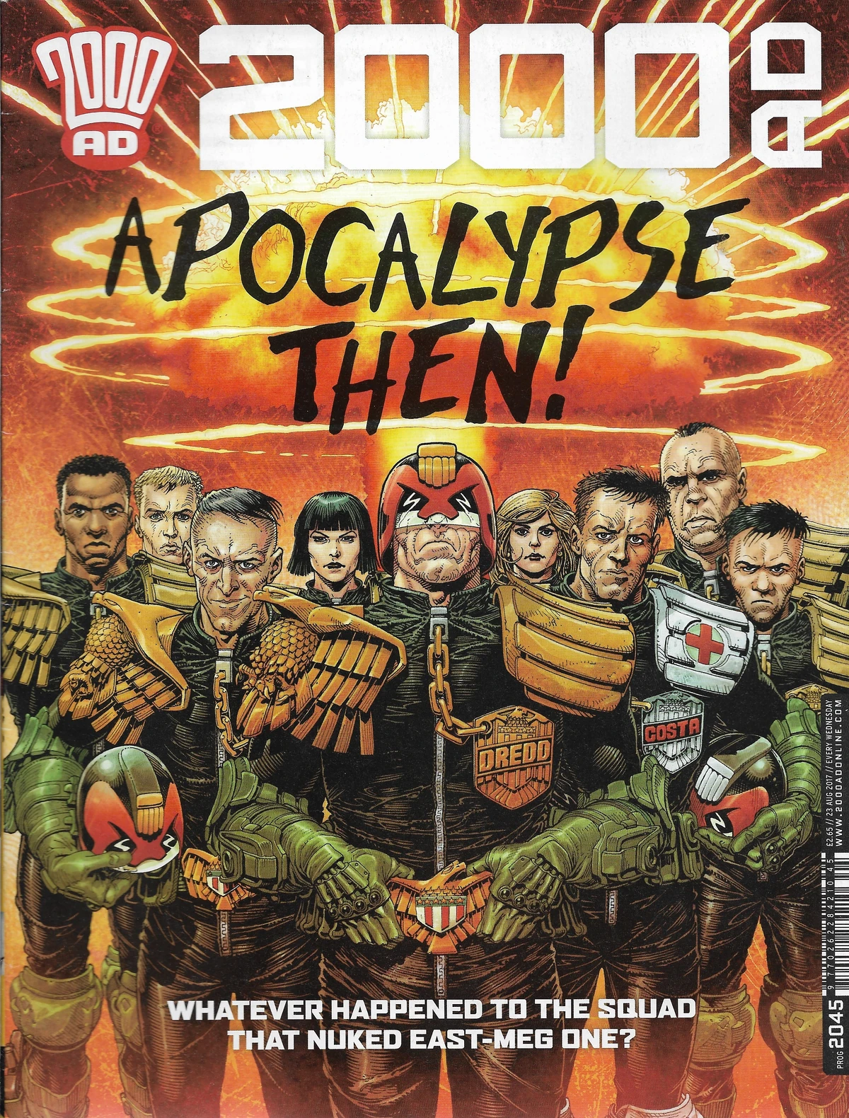 2000 AD Vol 1 2045 | Judge Dredd Wiki | Fandom