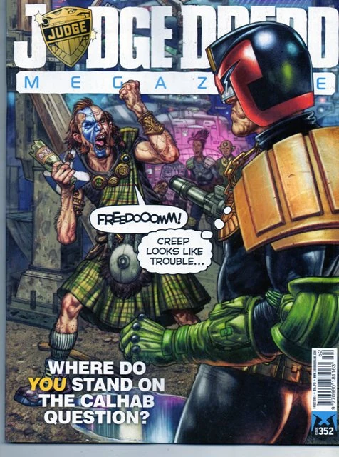 Judge Dredd Megazine Vol 1 352 | Judge Dredd Wiki | Fandom