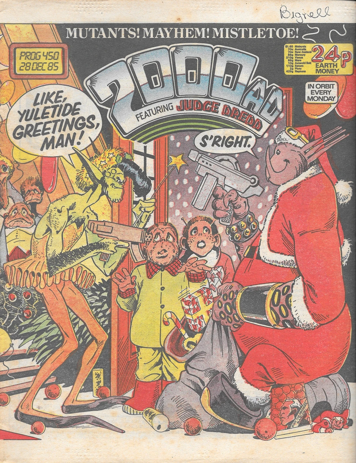 2000 AD Vol 1 450 | Judge Dredd Wiki | Fandom