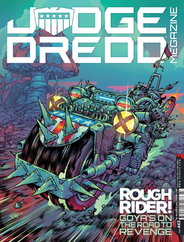 Judge Dredd Megazine Vol 1 443 | Judge Dredd Wiki | Fandom