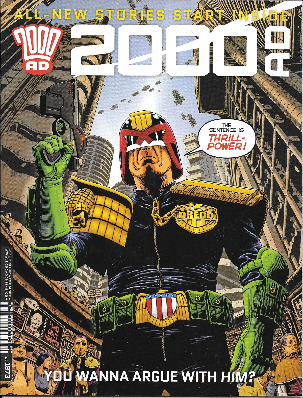 2000 AD Vol 1 1973 | Judge Dredd Wiki | Fandom