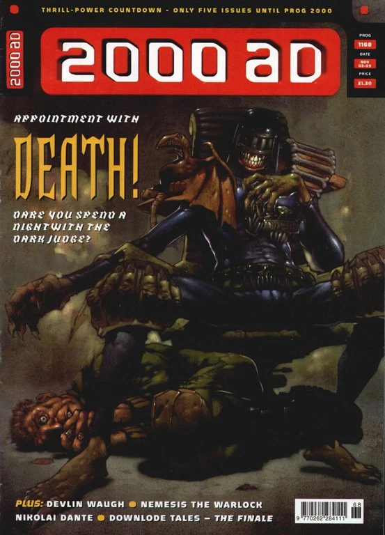 2000 AD Vol 1 1168 | Judge Dredd Wiki | Fandom