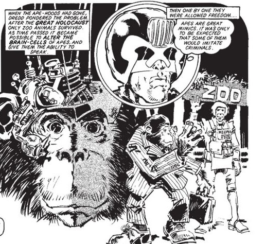 Apes | Judge Dredd Wiki | Fandom