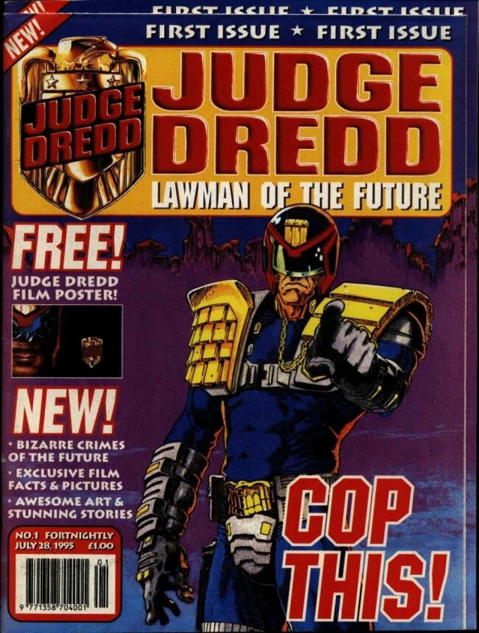 Judge Dredd: Lawman of the Future No 1 | Judge Dredd Wiki | Fandom