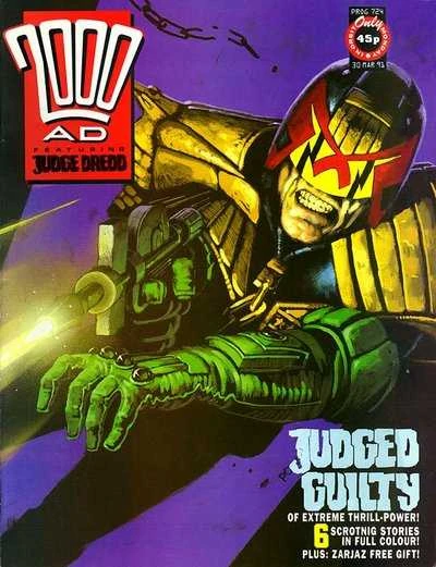 2000 AD Vol 1 724 | Judge Dredd Wiki | Fandom