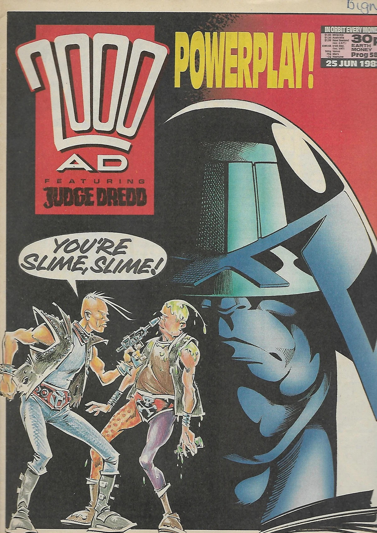 2000 AD Vol 1 580 | Judge Dredd Wiki | Fandom