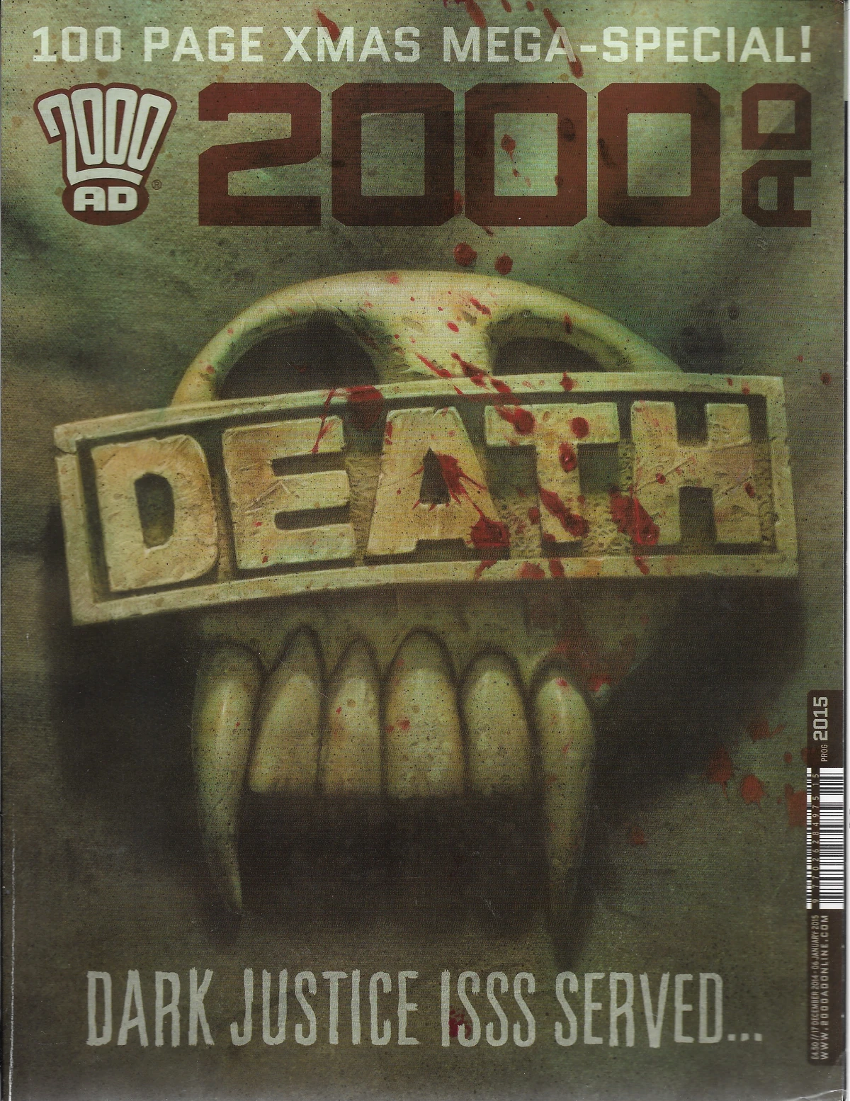 2000 AD (Christmas) Vol 1 2015 | Judge Dredd Wiki | Fandom