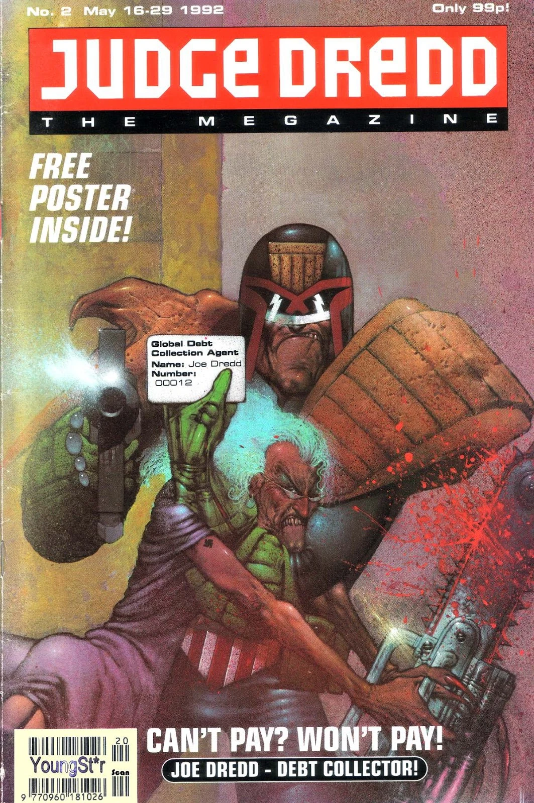 Judge Dredd Megazine Vol 2 2 | Judge Dredd Wiki | Fandom