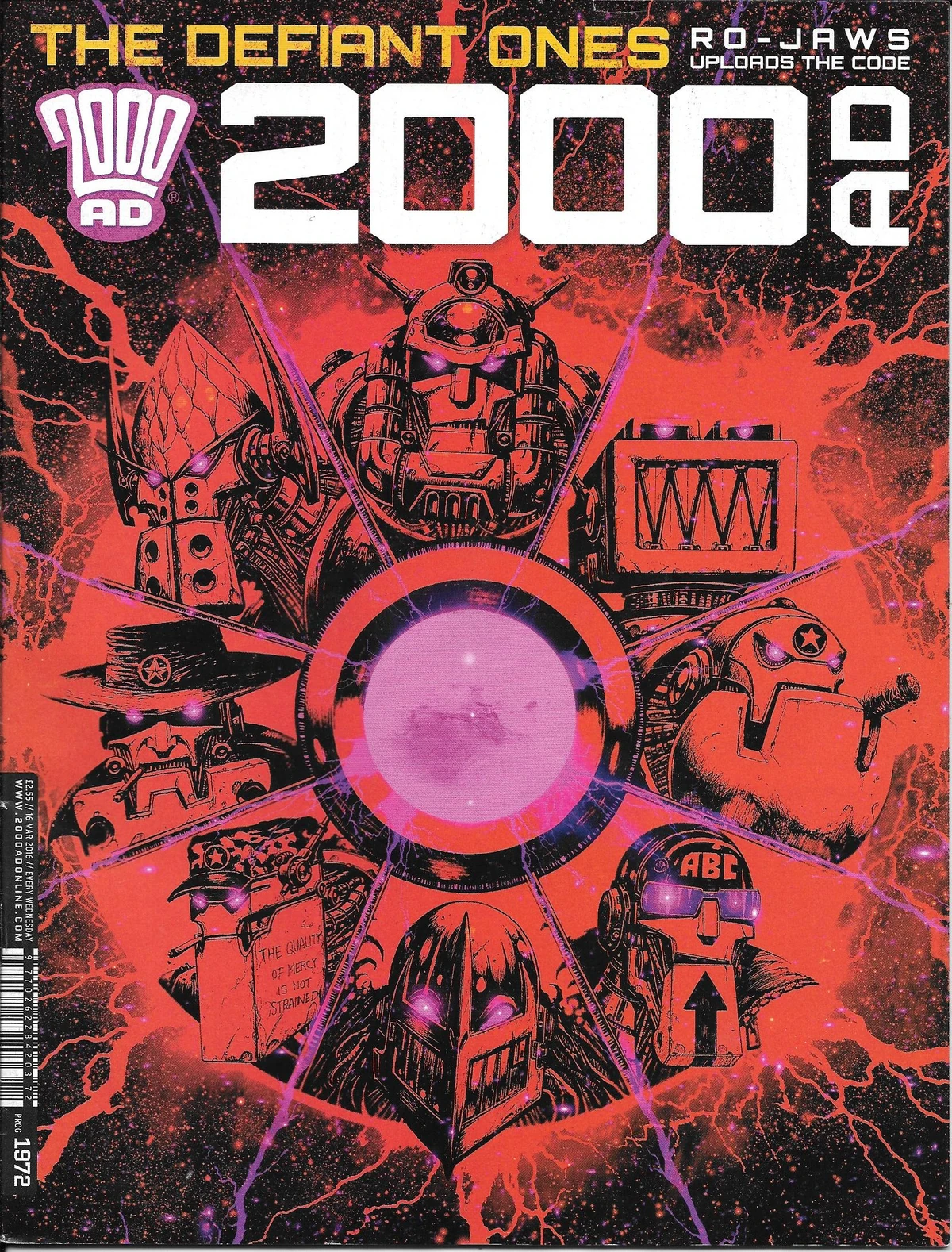 2000 AD Vol 1 1972 | Judge Dredd Wiki | Fandom
