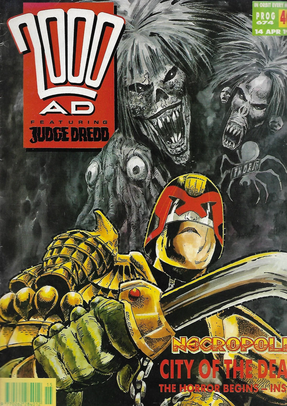 2000 AD Vol 1 674 | Judge Dredd Wiki | Fandom