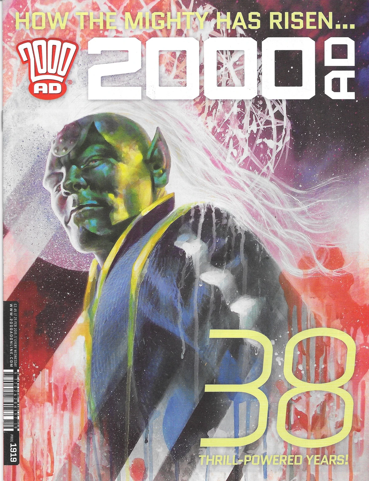 2000 AD Vol 1 1919 | Judge Dredd Wiki | Fandom