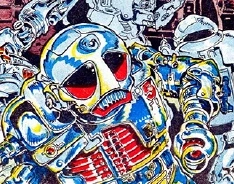 Land Raider Robot | Judge Dredd Wiki | Fandom